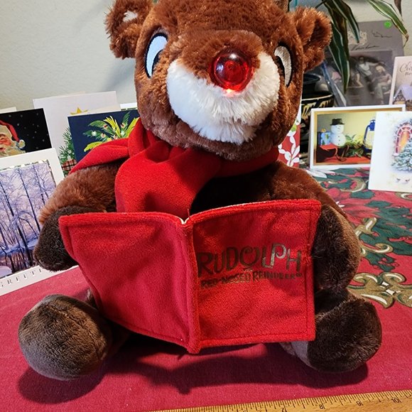 Dan Dee | Holiday | Rudolph The Red Nosed Reindeer Animated Lighted ...